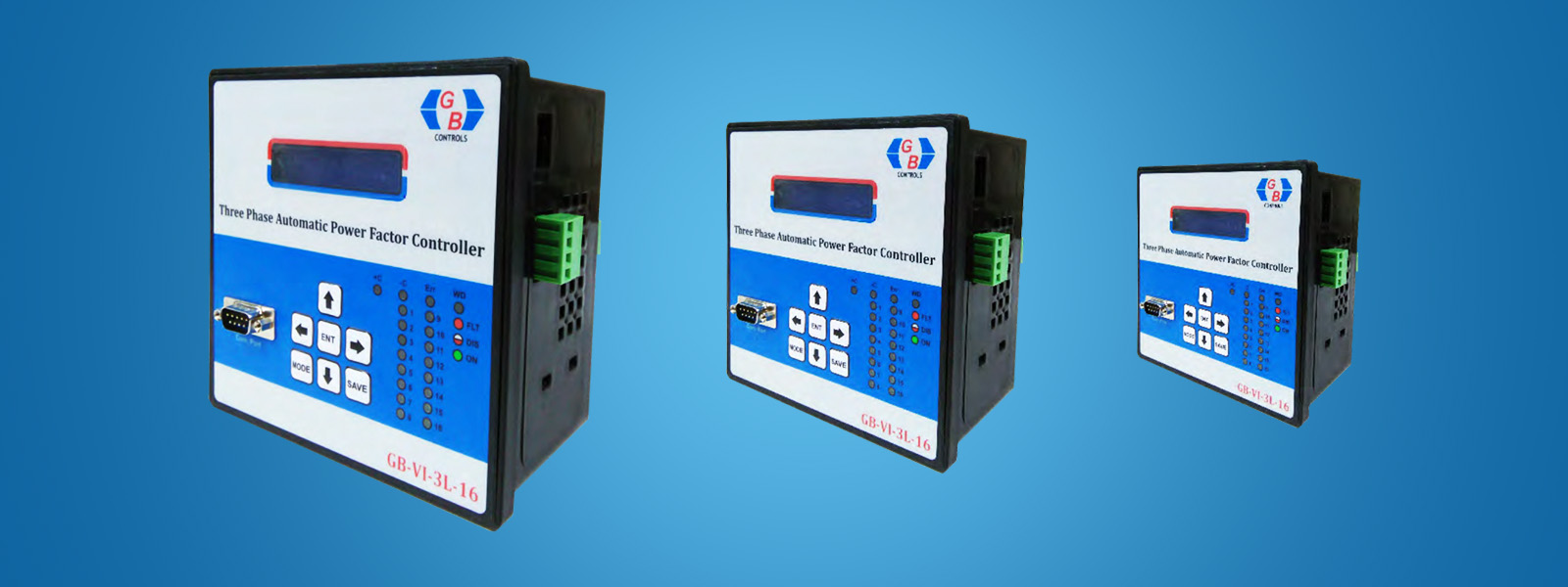 LT APFC Relay (3 Phases, 3 CT) | GB Controls & Services - Manufacturer ...